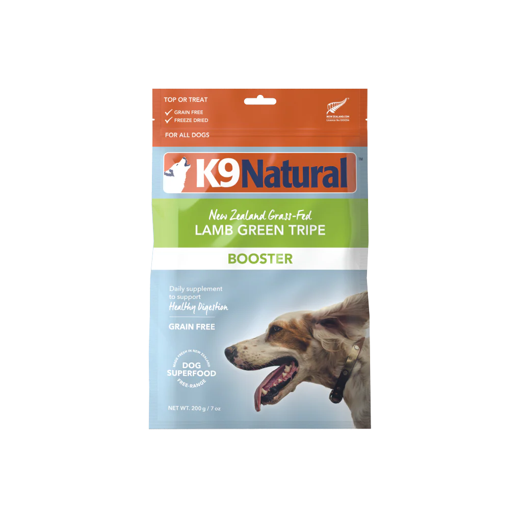 K9 Natural Freeze Dried Lamb Green Tripe Booster 7oz - Paws For Health